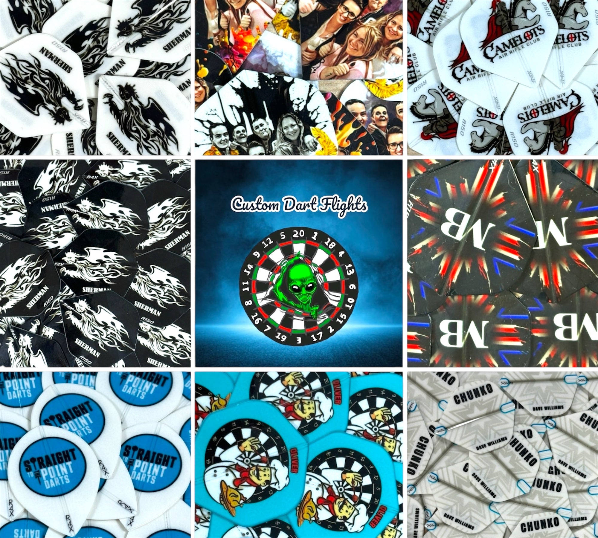 Custom Dart Flights – Mark Anthony Darts